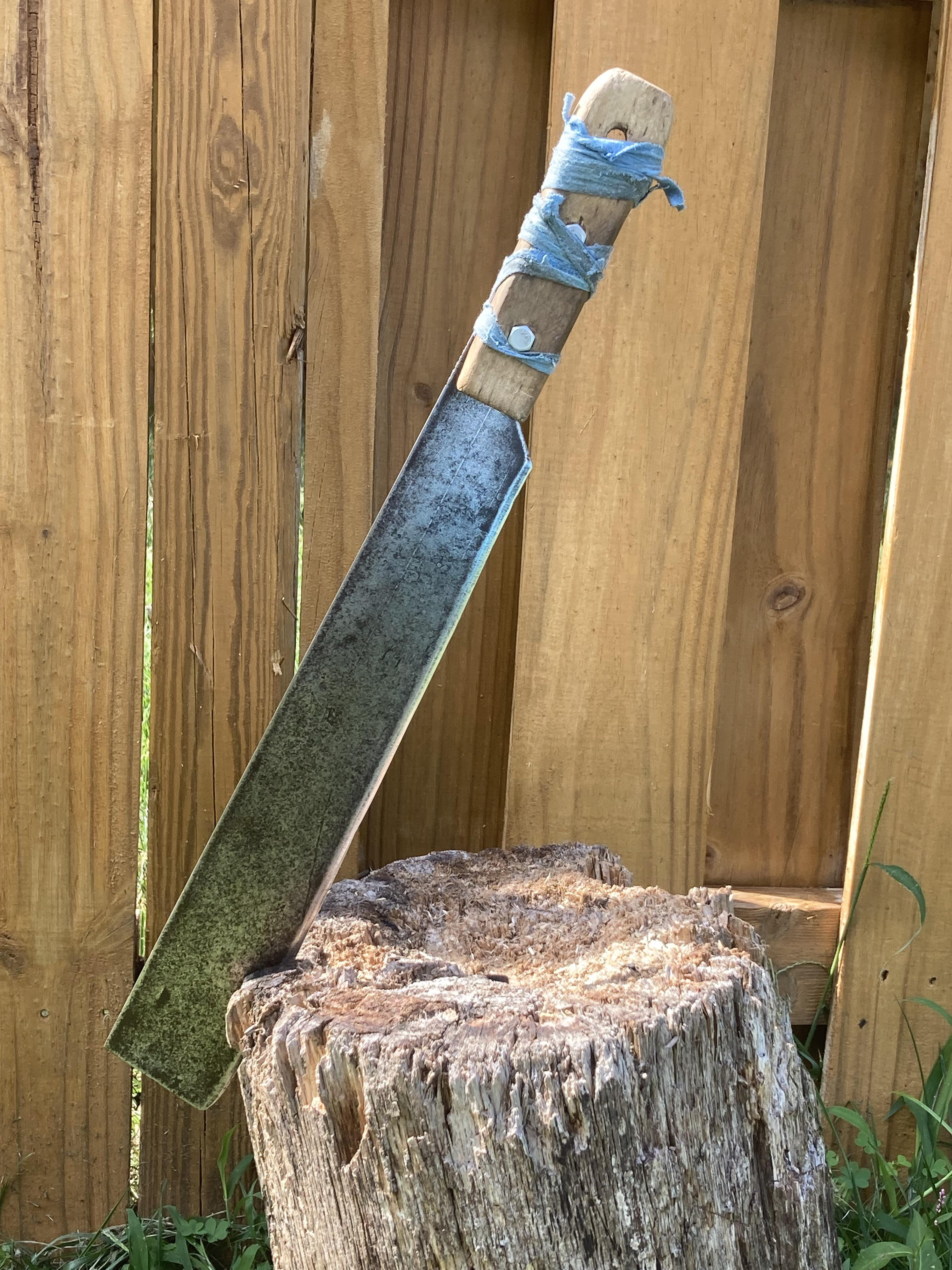Apocalyptic machete I made | Scrolller