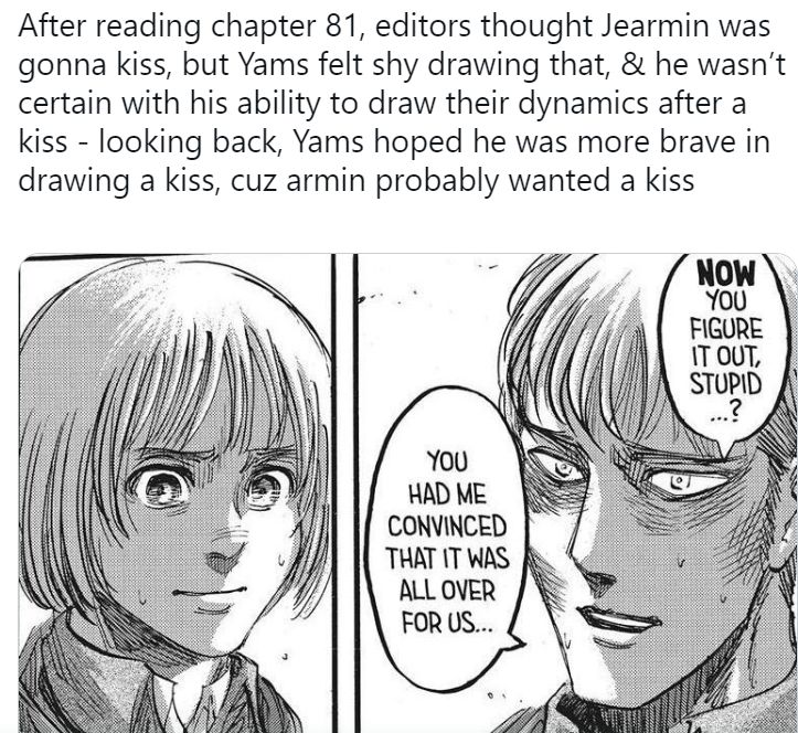 Apparently Seahorse is one of the most popular AoT ships in Korea... why tho? | Scrolller