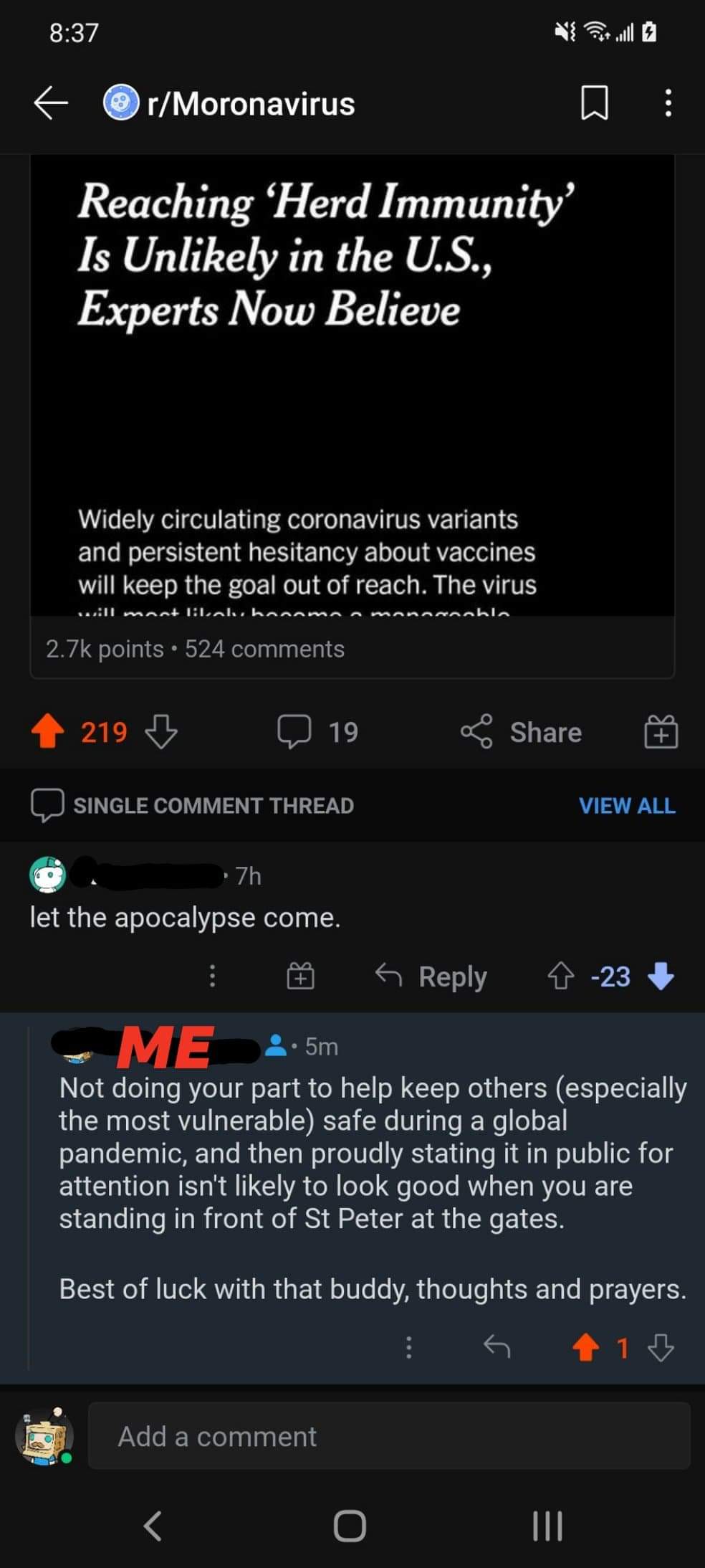 Apparently the Endtimes are something worth waiting for. | Scrolller