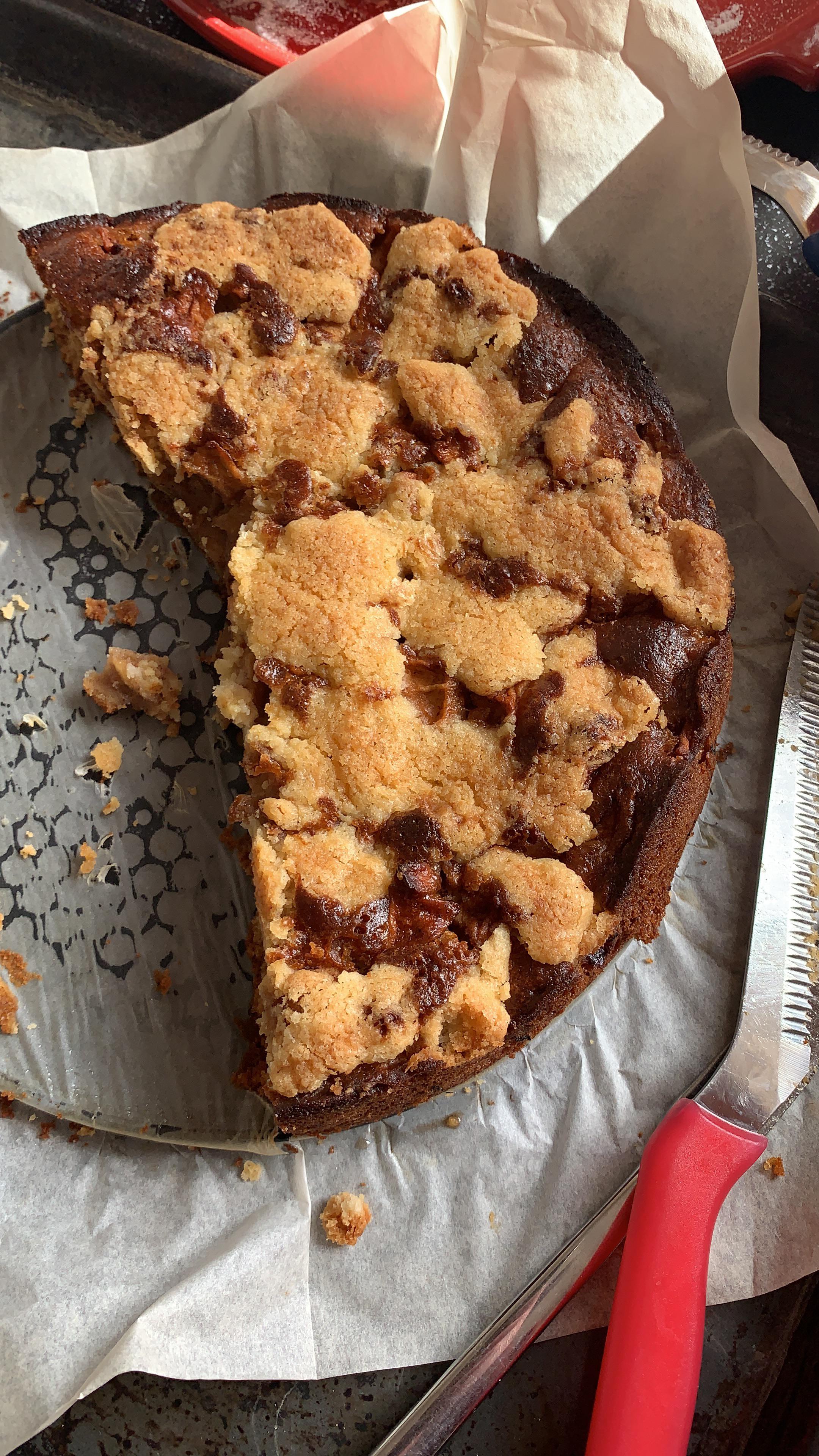 Apple cinnamon cake infused with canna butter 🧈 | Scrolller