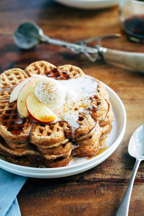 Apple Pie Waffles [600x900] | Scrolller