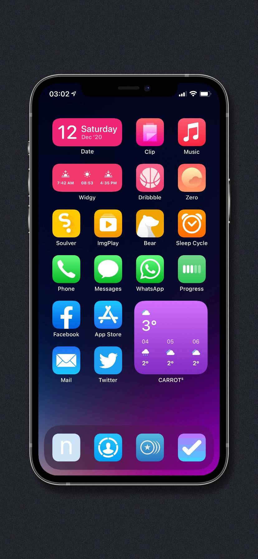 Apple should really make these mini widgets. Till then, thanks Widgy! | Scrolller