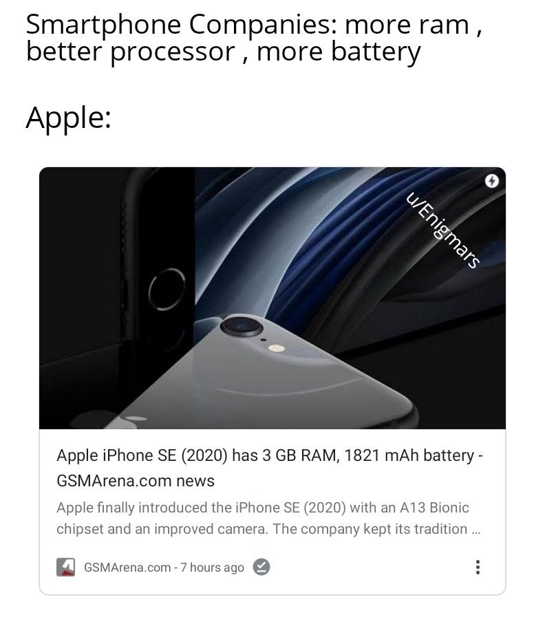 Apple That wasn't Expected From You | Scrolller