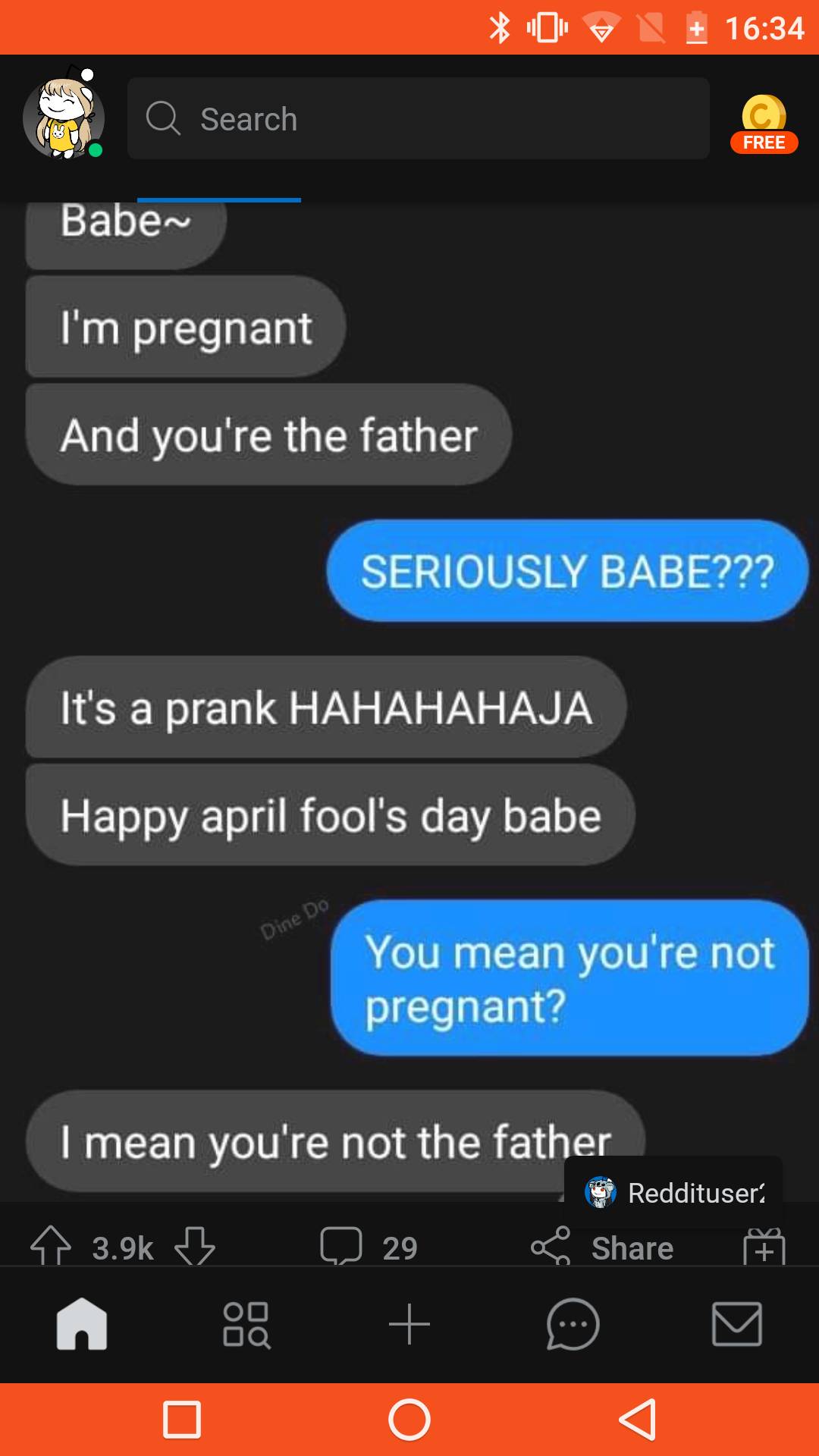 April Fools 🍎🍍💧👀👄 | Scrolller