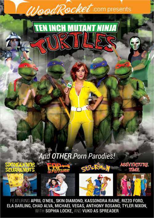 April Oneil Tmnt Parody With Wood Rocket Scrolller