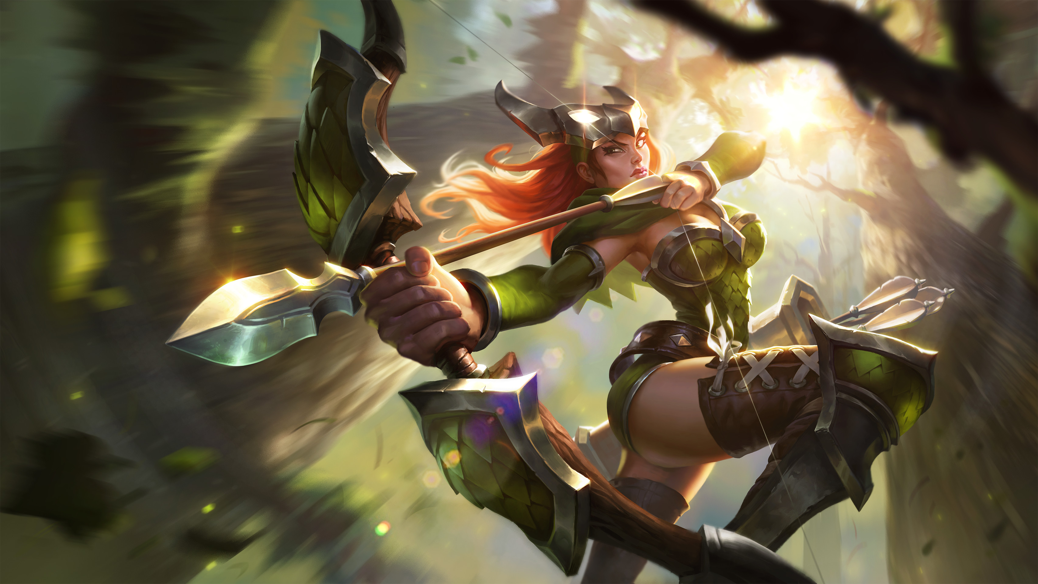 Archer Girl by Sergey Samarskiy | Scrolller