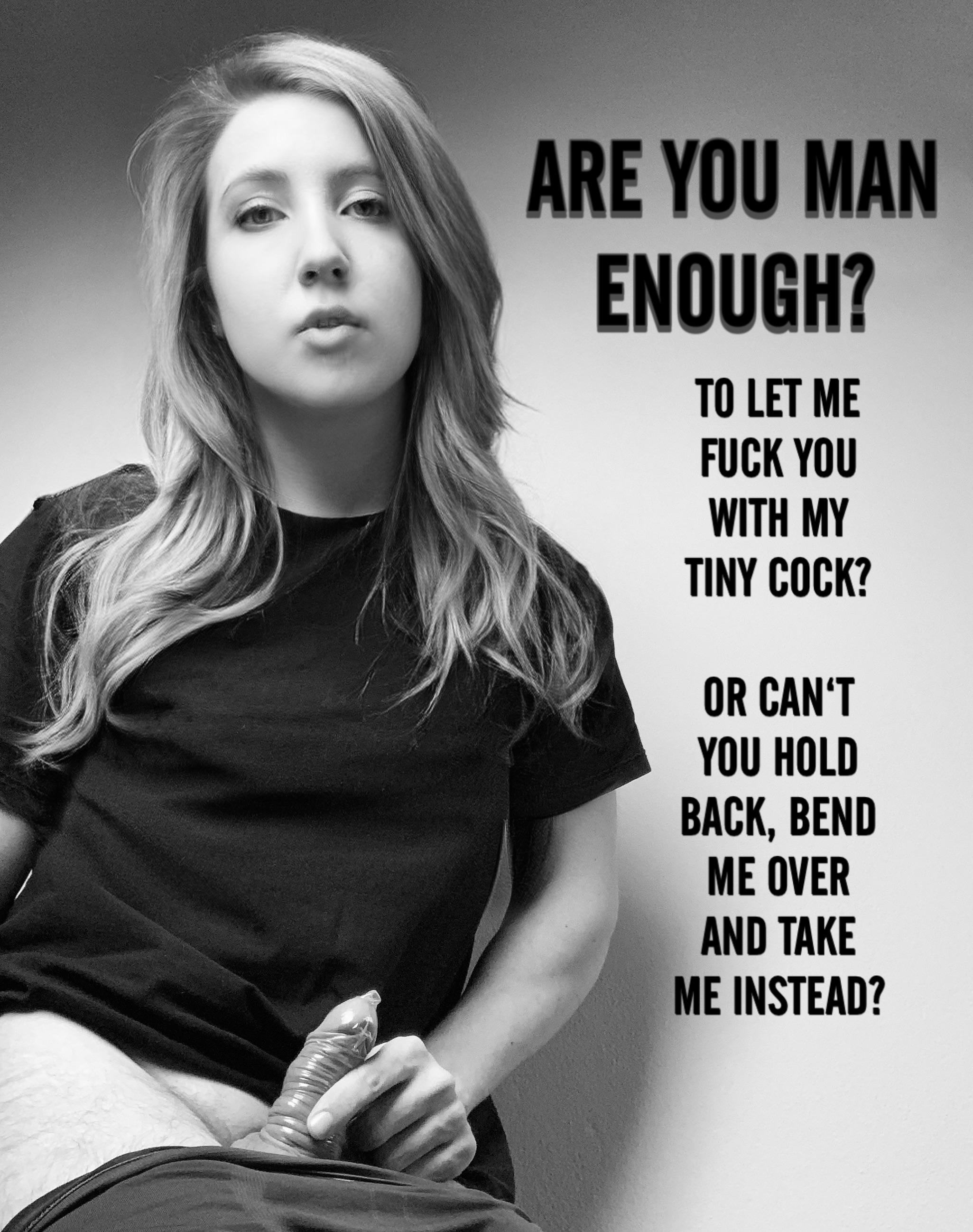 Are you man enough? | Scrolller