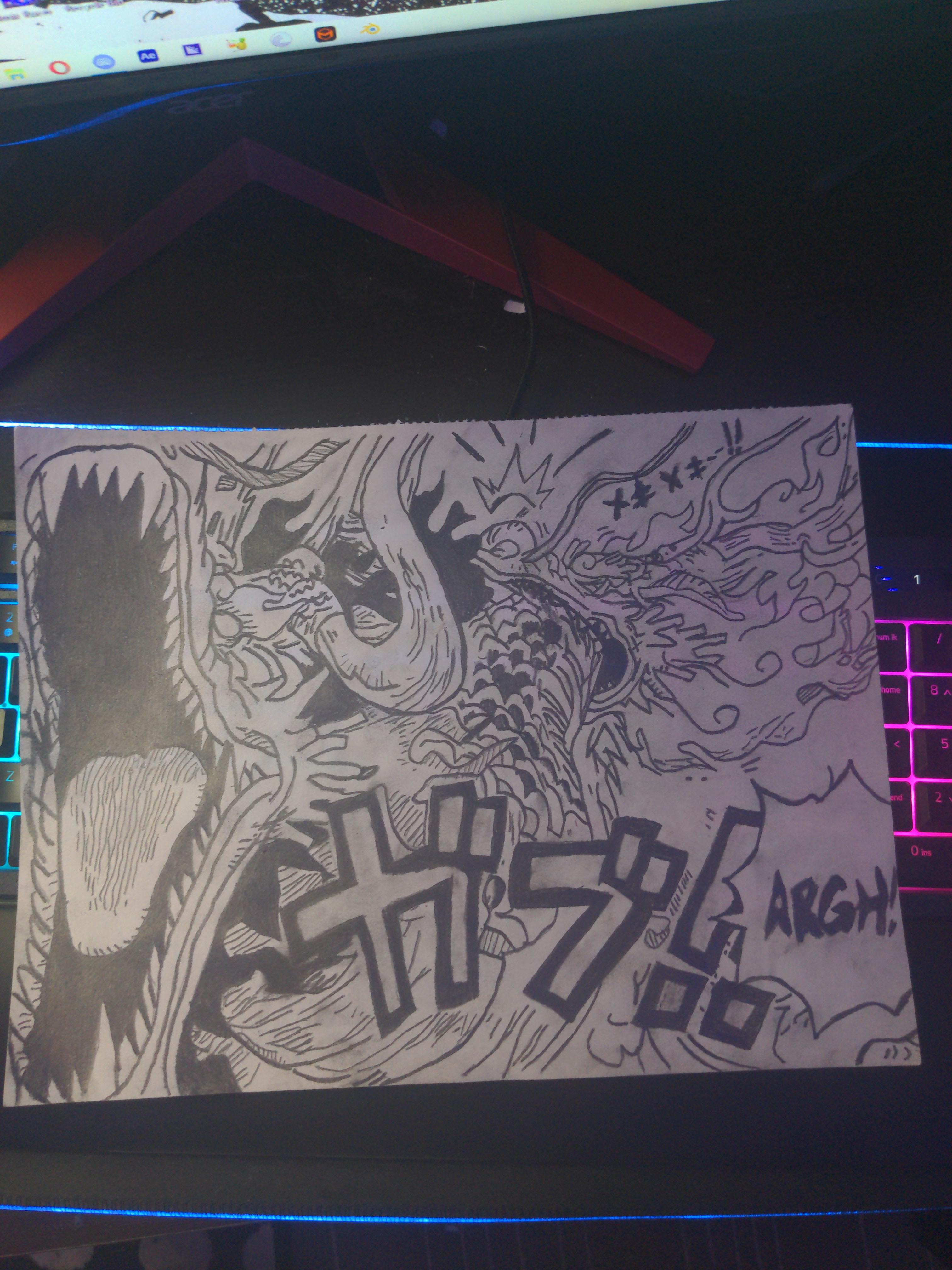 "ARGH" Kaido Sketch | Scrolller