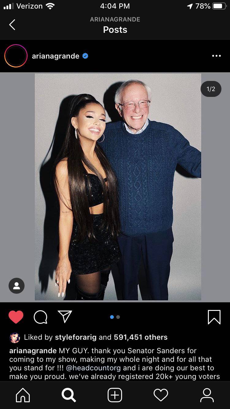 Ari met King Bernie | Scrolller