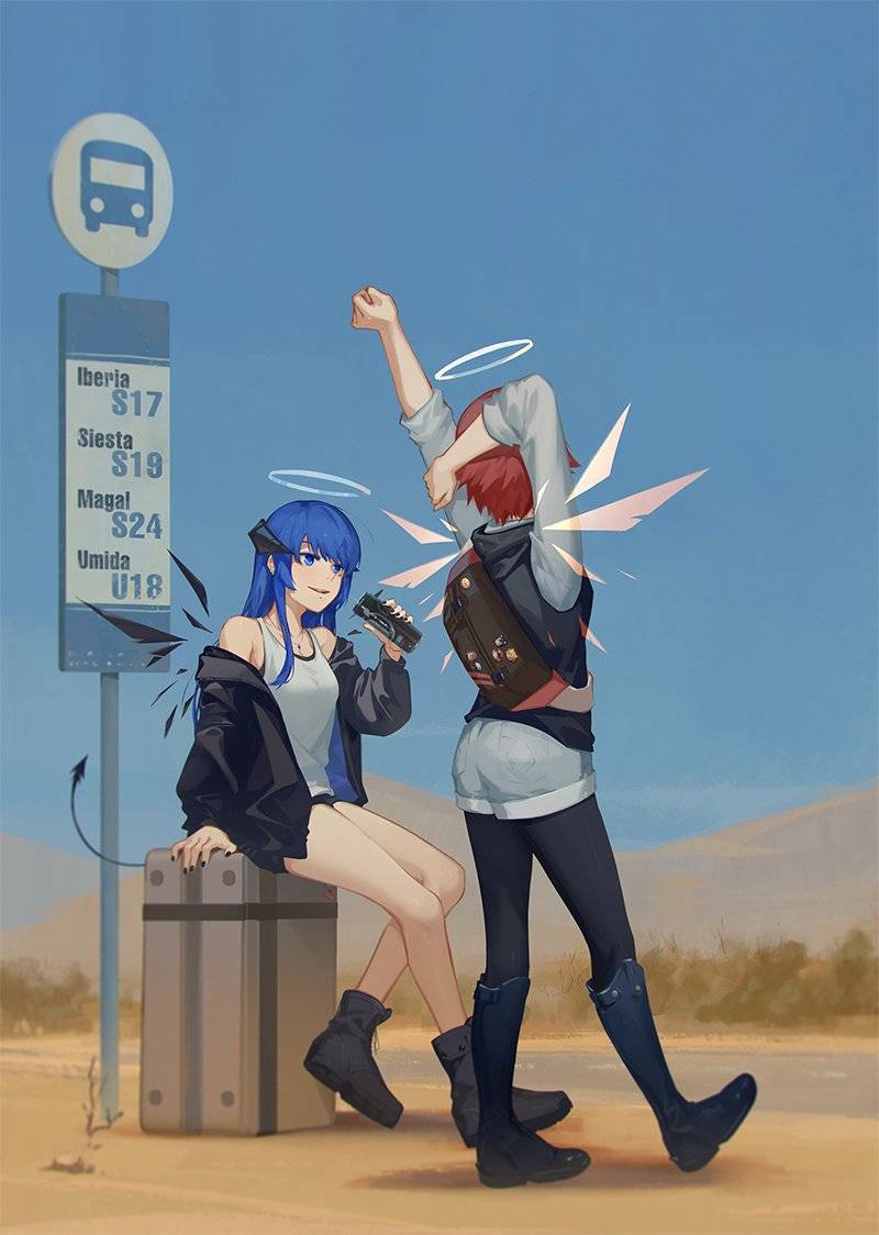 [arknights] roadside angel girls | Scrolller