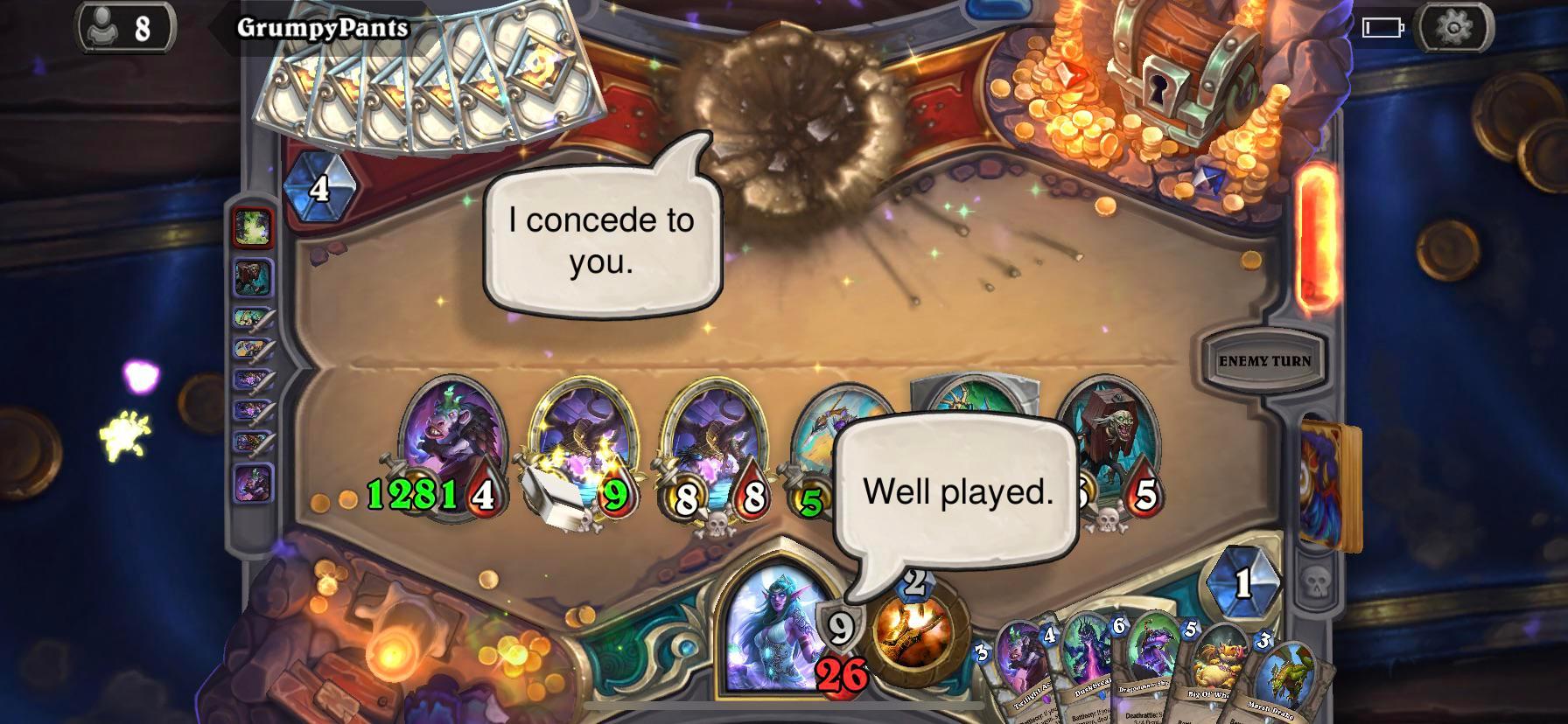 Armor Druid gets countered by a 3 mana kobold | Scrolller