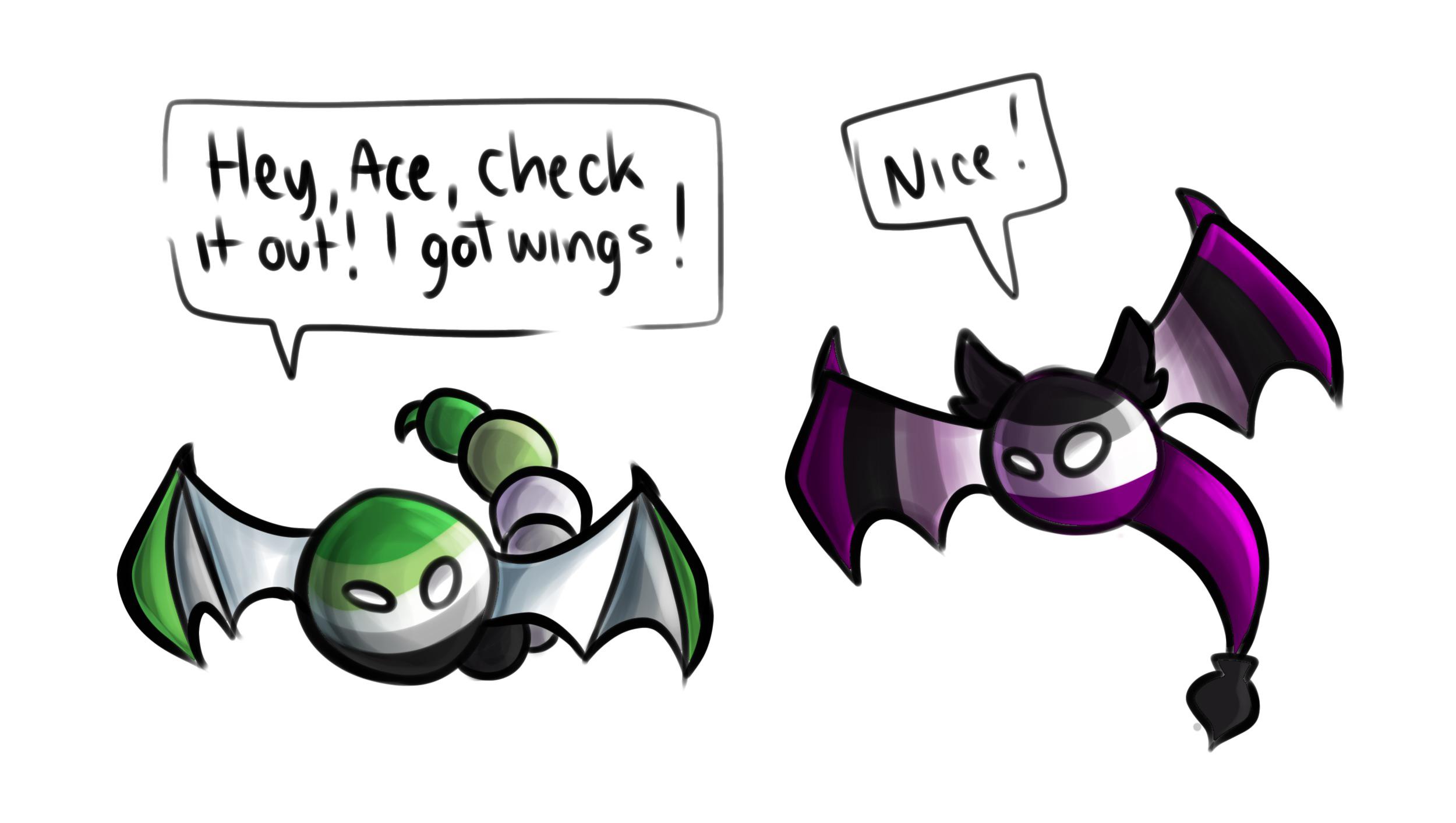 aro/ace solidarity (wing style) | Scrolller