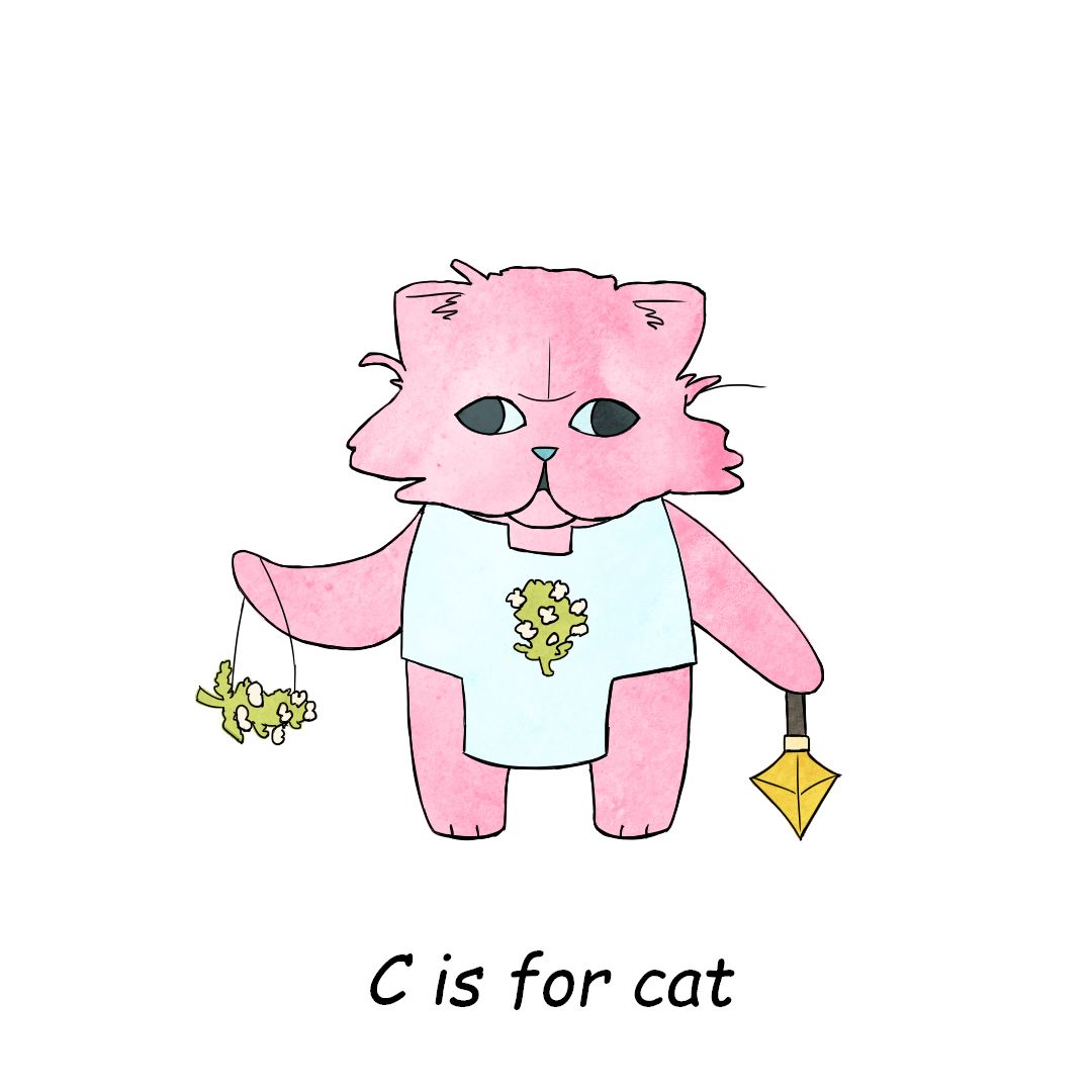 [art] I made dis - cat with catnip :> | Scrolller