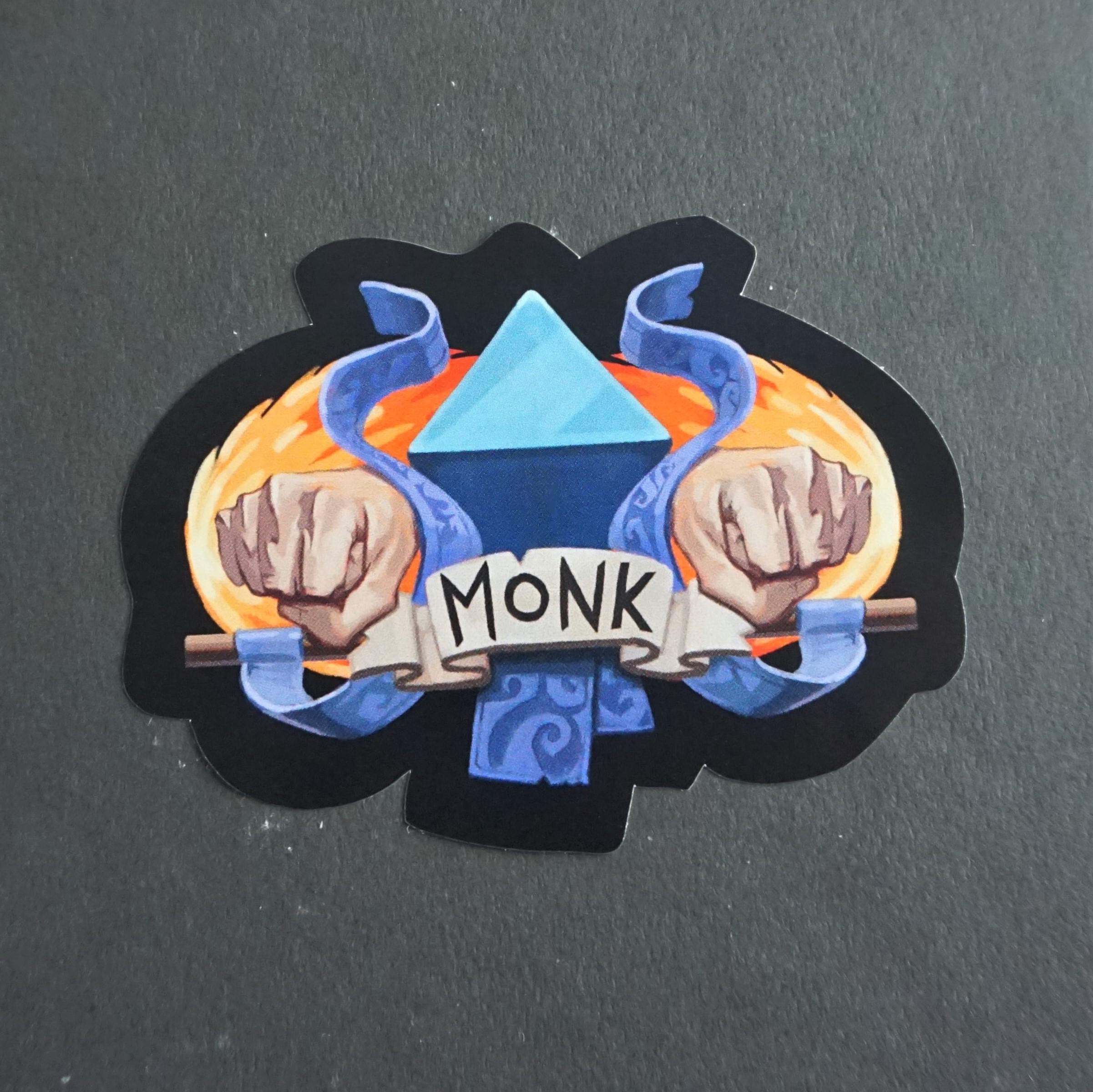 [Art] Monk Class Sticker | Scrolller