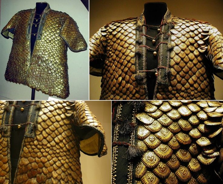[Artefact] Armor made of engraved Pangolin Scales presented to George III | Scrolller