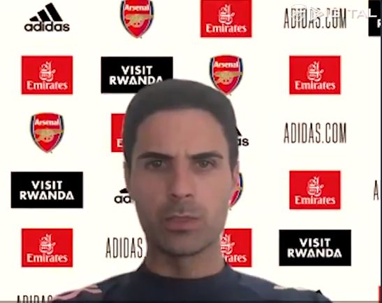 Arteta looking like he has just showed up for an FM post match interview | Scrolller