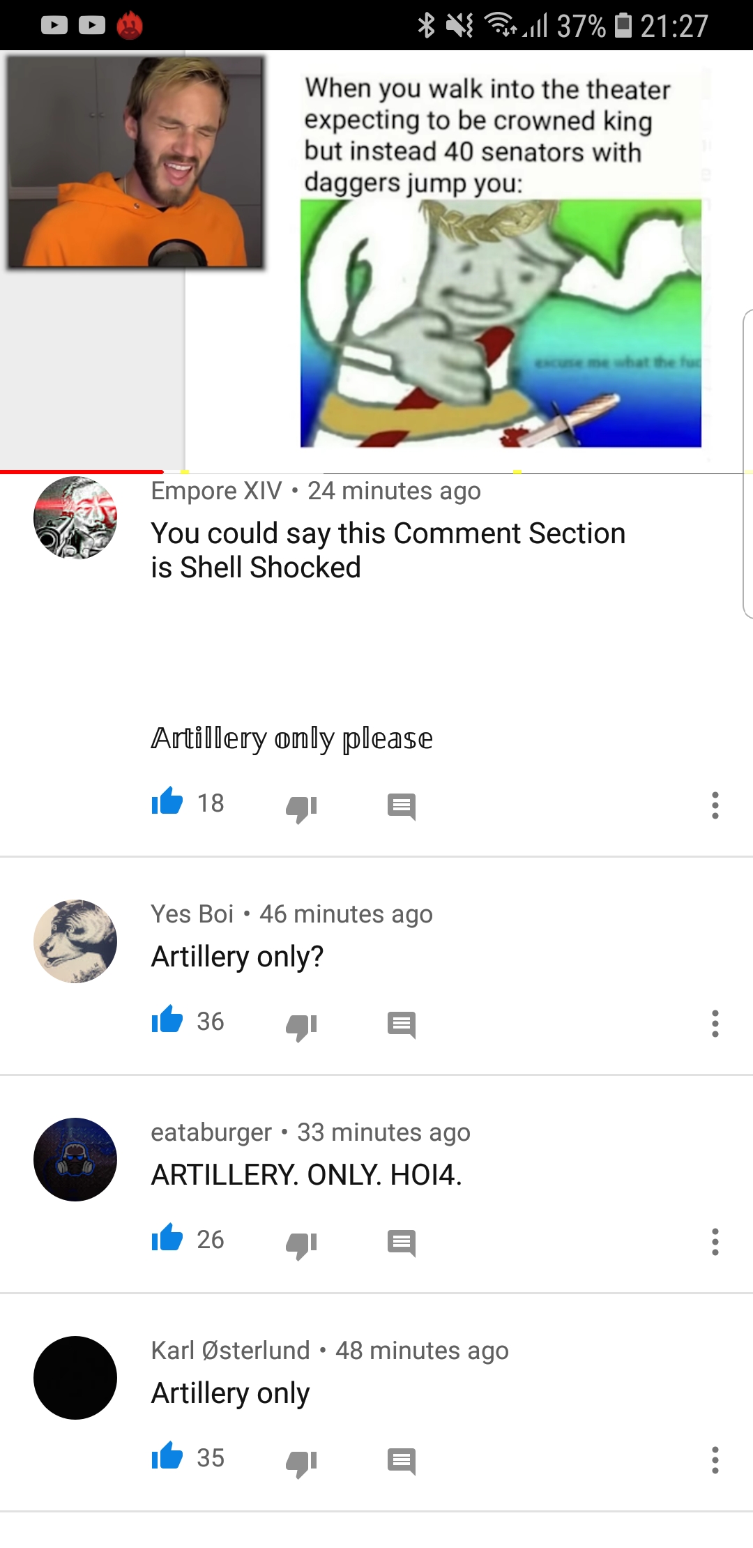 ARTILLERY army rise up! | Scrolller