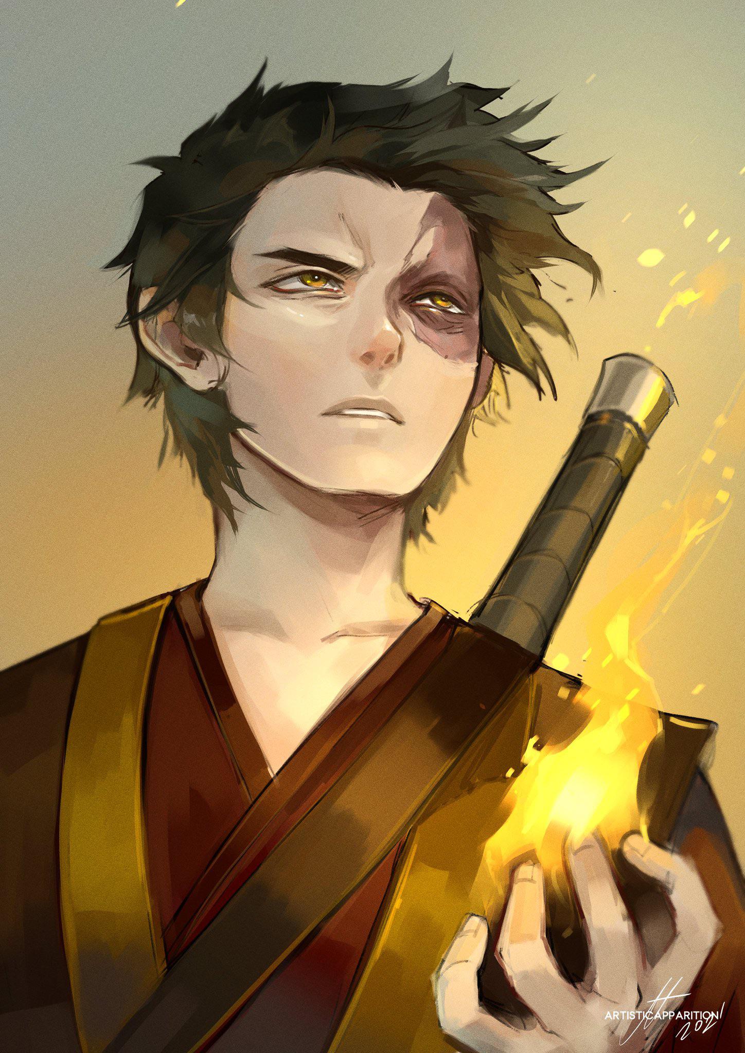 [artisticApparition] portrait of Zuko | Scrolller