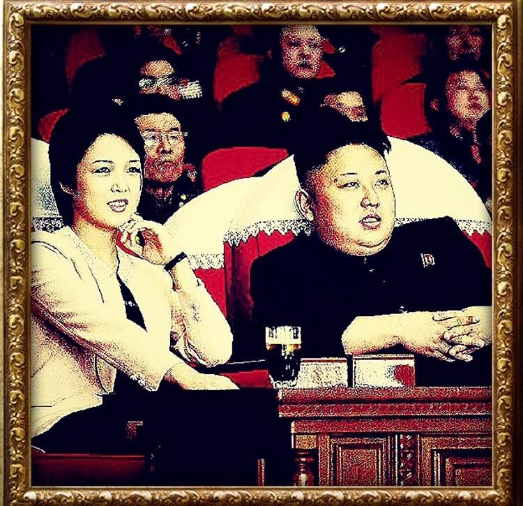 Artwork of Supreme Leader and his First Lady | Scrolller