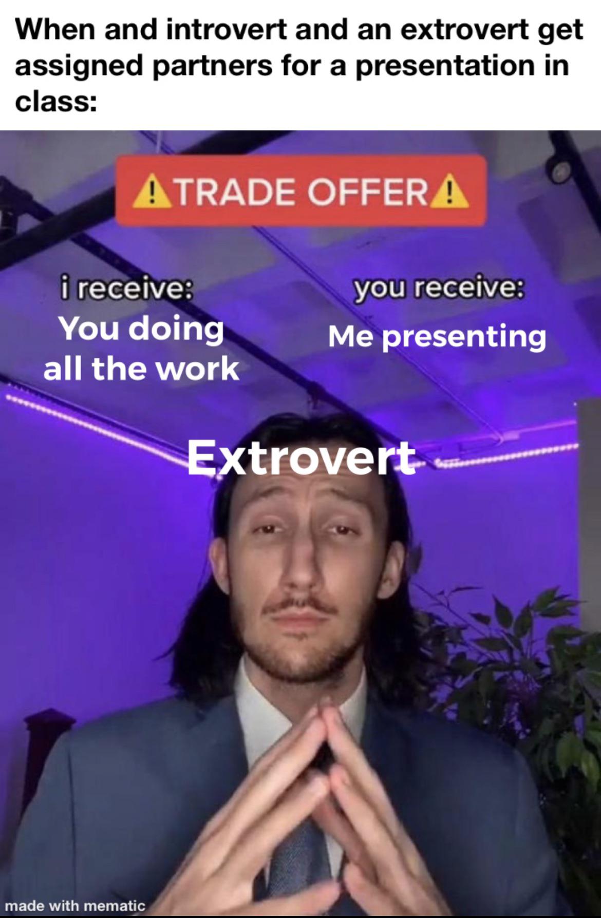 As an introvert, I can actually relate to this. | Scrolller