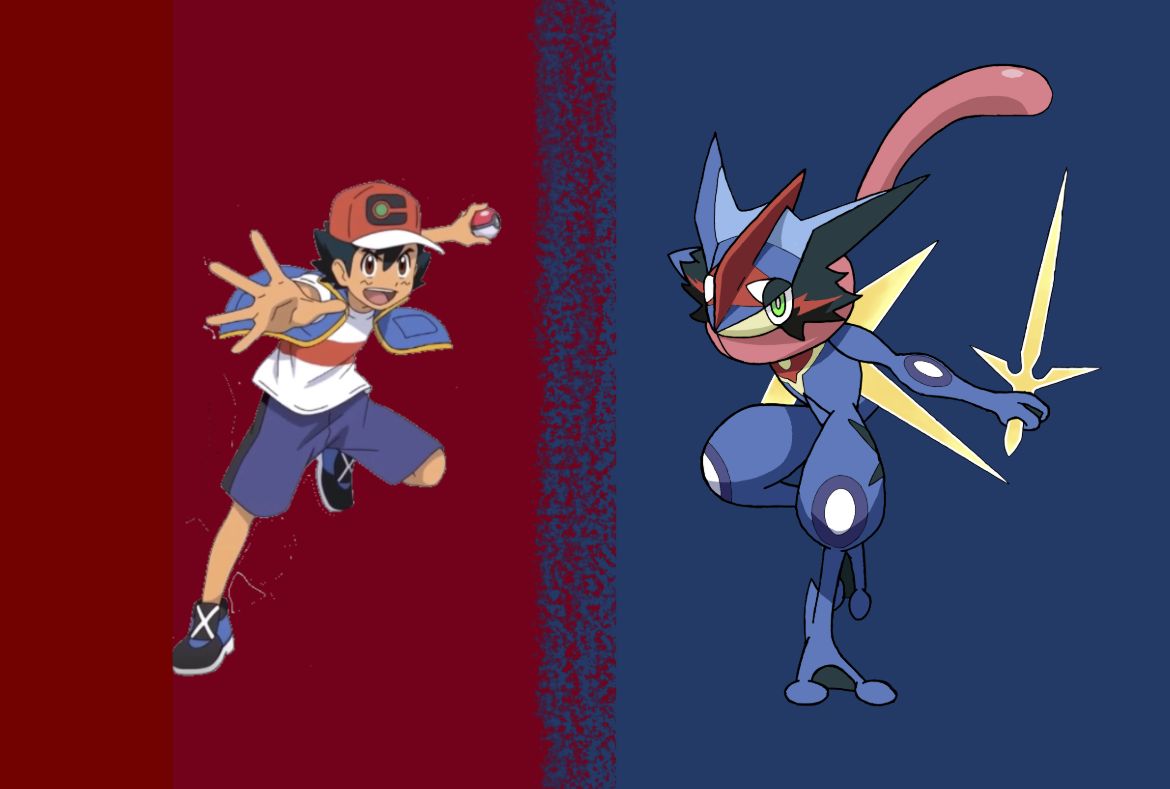 Ash Greninja + Journeys Ash's design | Scrolller