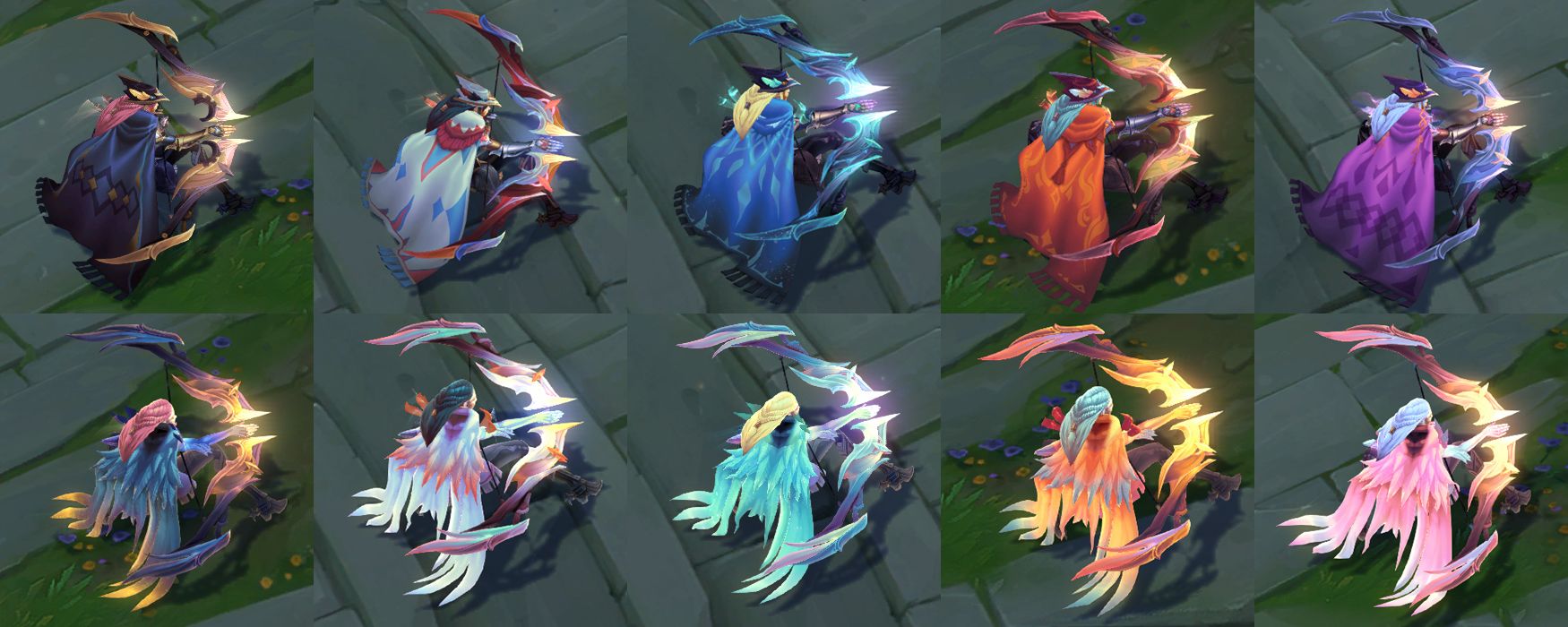 Ashe Chromas and Ascended version | Scrolller