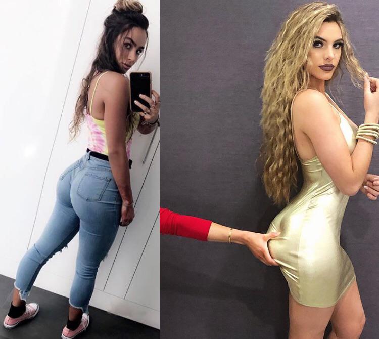 (Ass battle) Sommer Ray vs Lele Pons | Scrolller