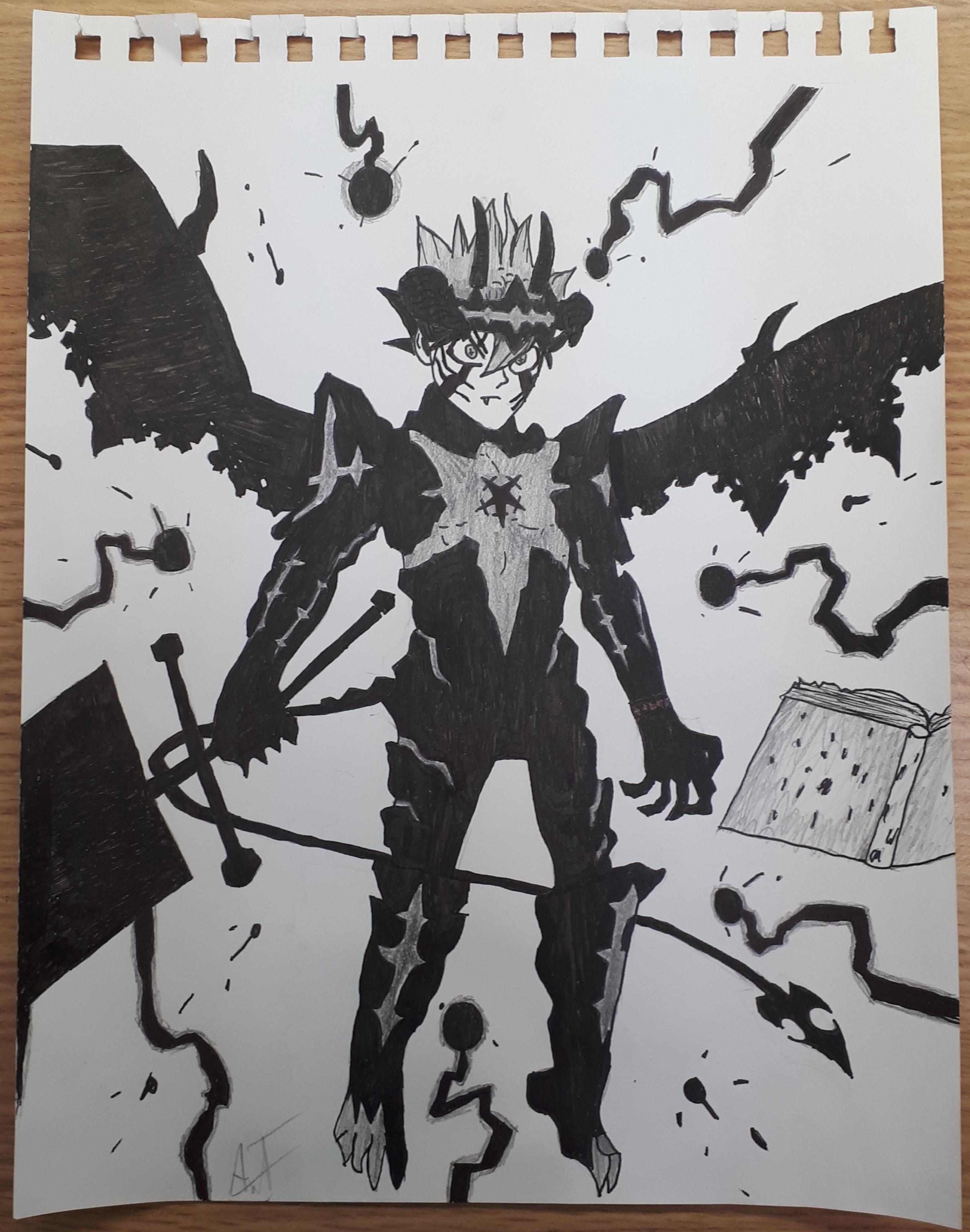 Asta Devil Union mode sketch | Scrolller