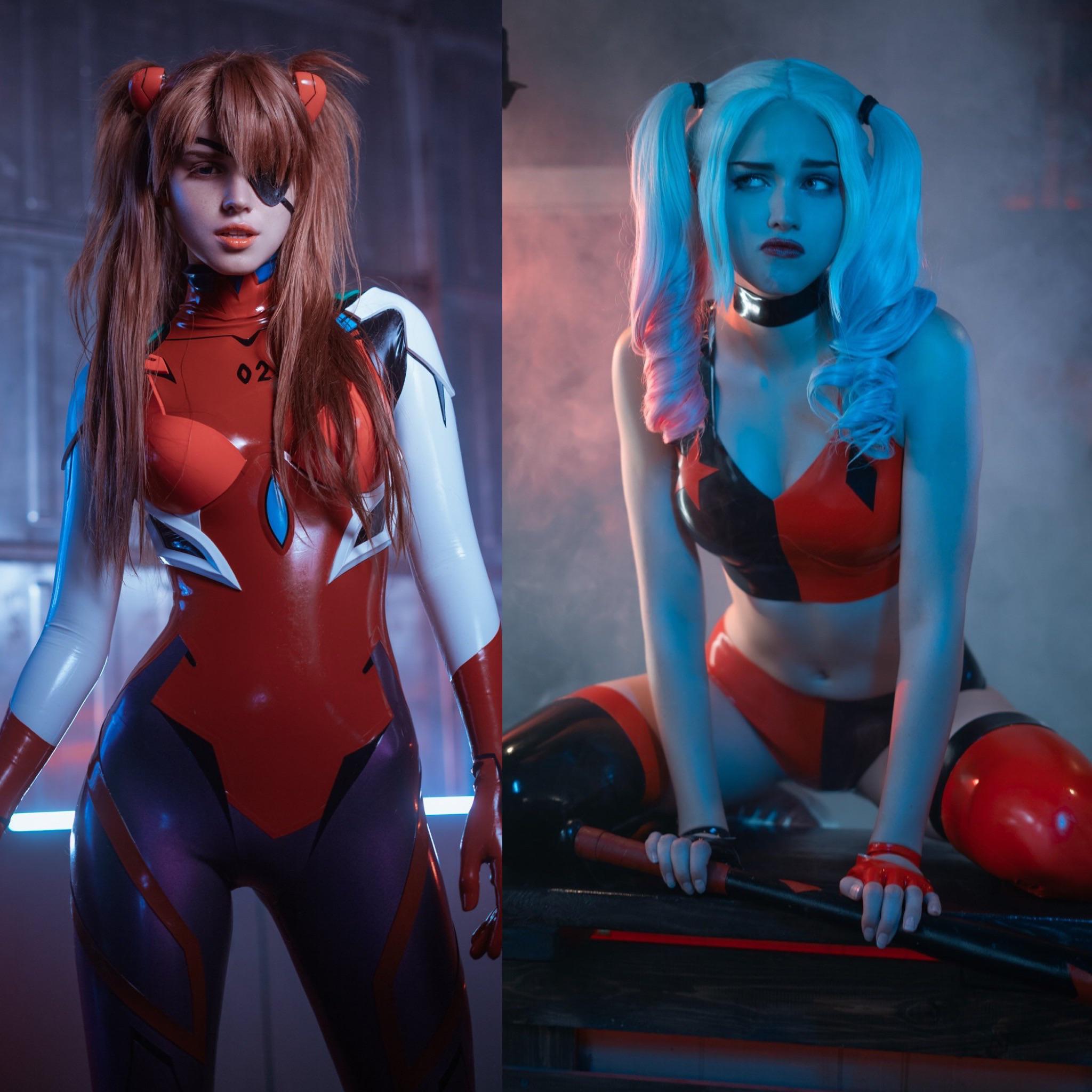 Asuka and Harley, by shirogane_sama | Scrolller