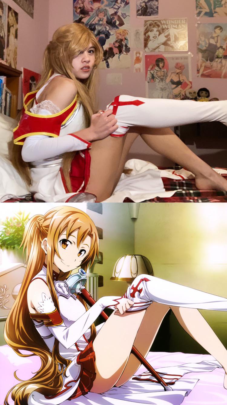 Asuna Yuuki Cosplay (self) | Scrolller
