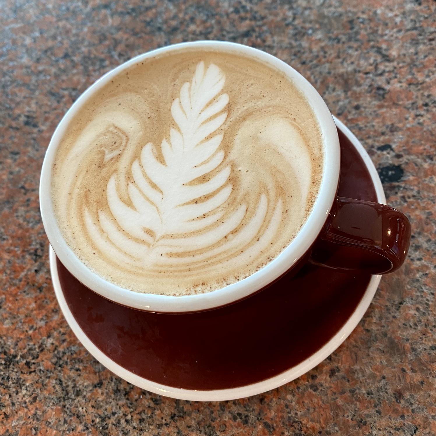 Asymmetric cinnamony rosetta | Scrolller