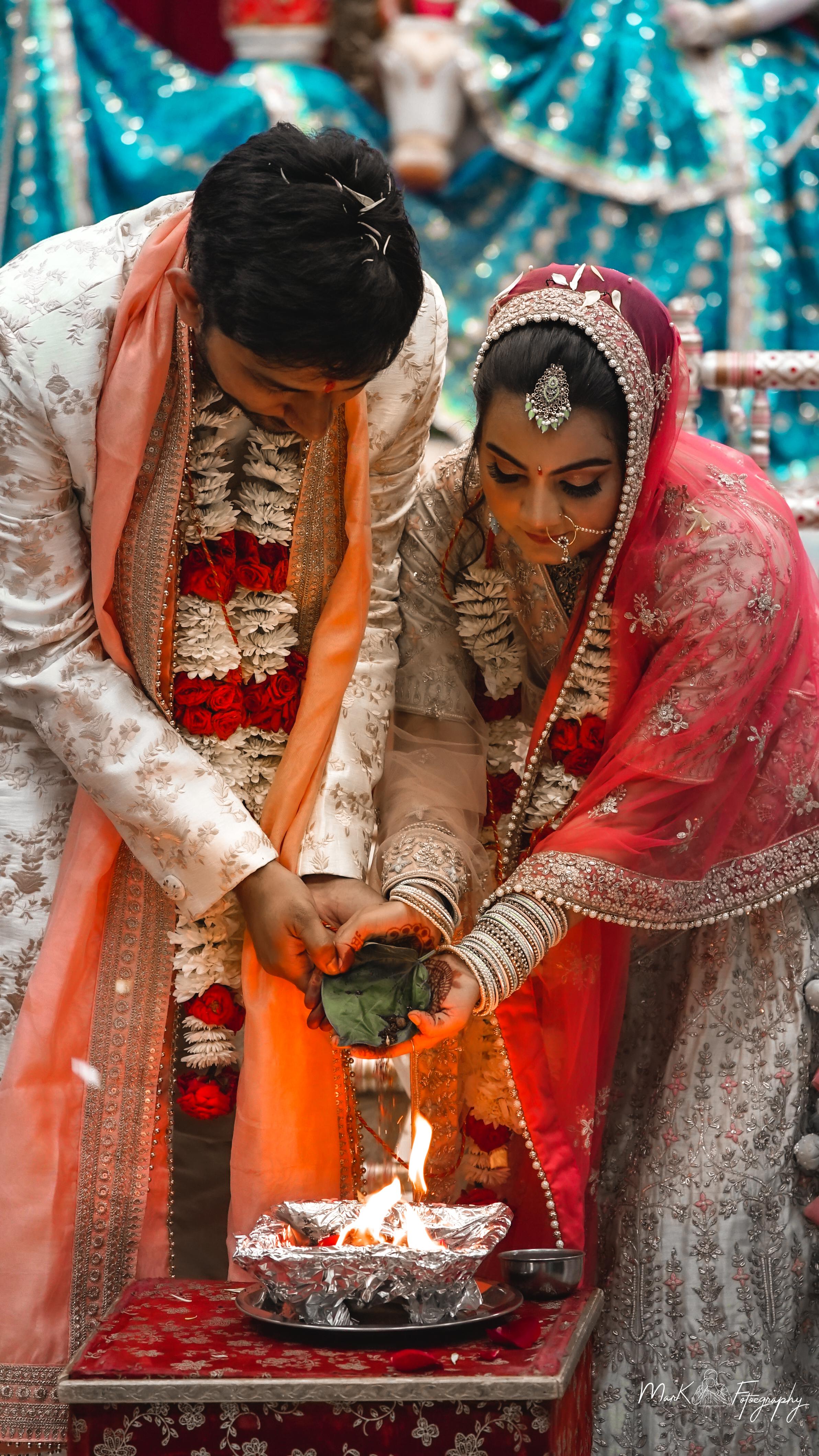 At an Indian wedding ceremony. | Scrolller