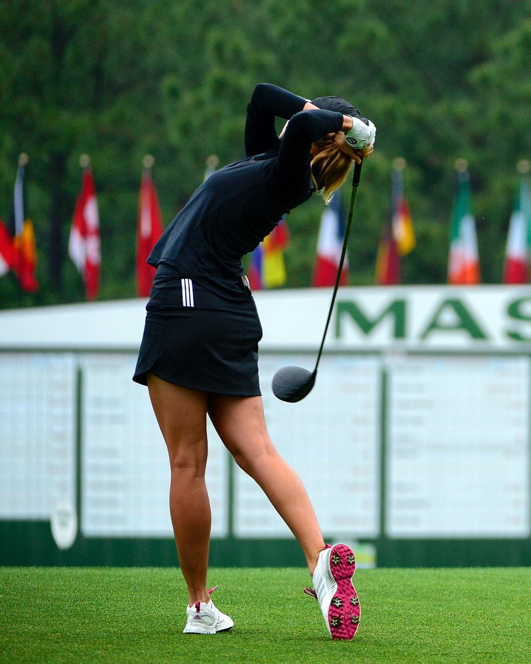 At Augusta National. | Scrolller