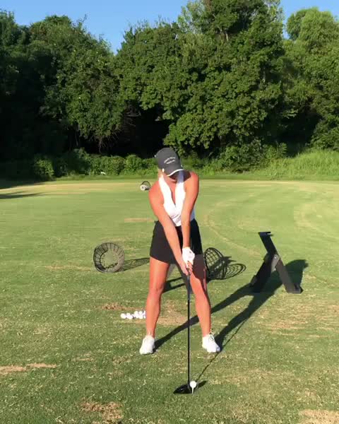 At the driving range | Scrolller