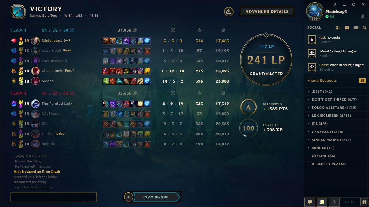 At the time of posting, I am the highest rated Singed main in NA playing almost exclusively ...