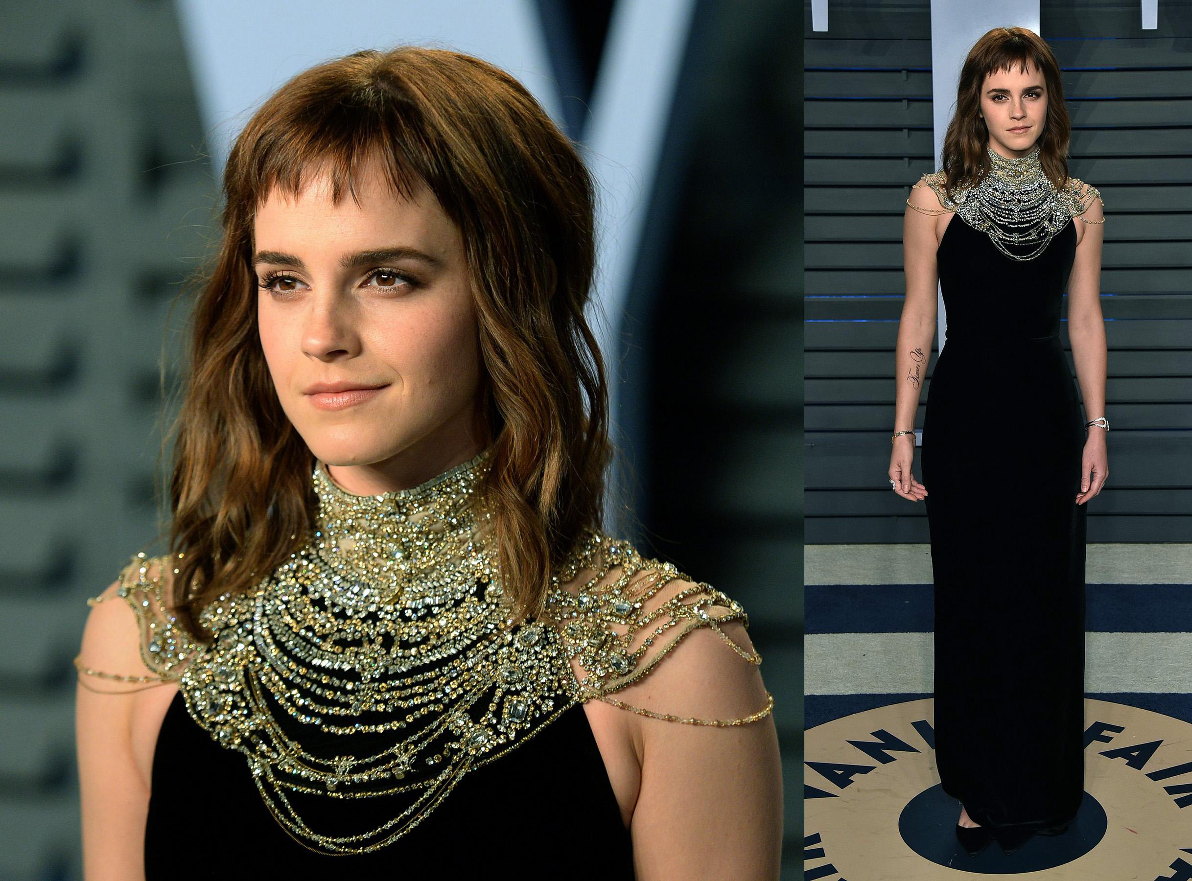 At the Vanity Fair Oscar Party in March 2018. | Scrolller