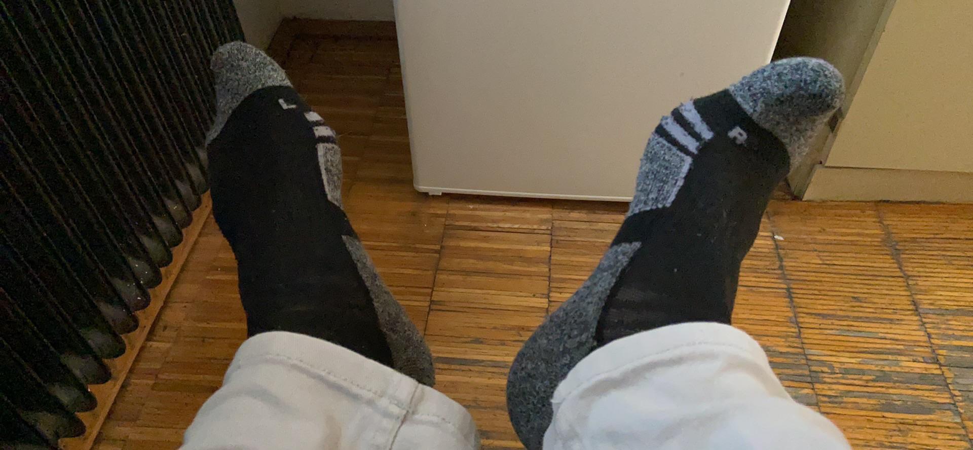 At Work Break Resting My Tired Feet Which One Deserves More Attention L