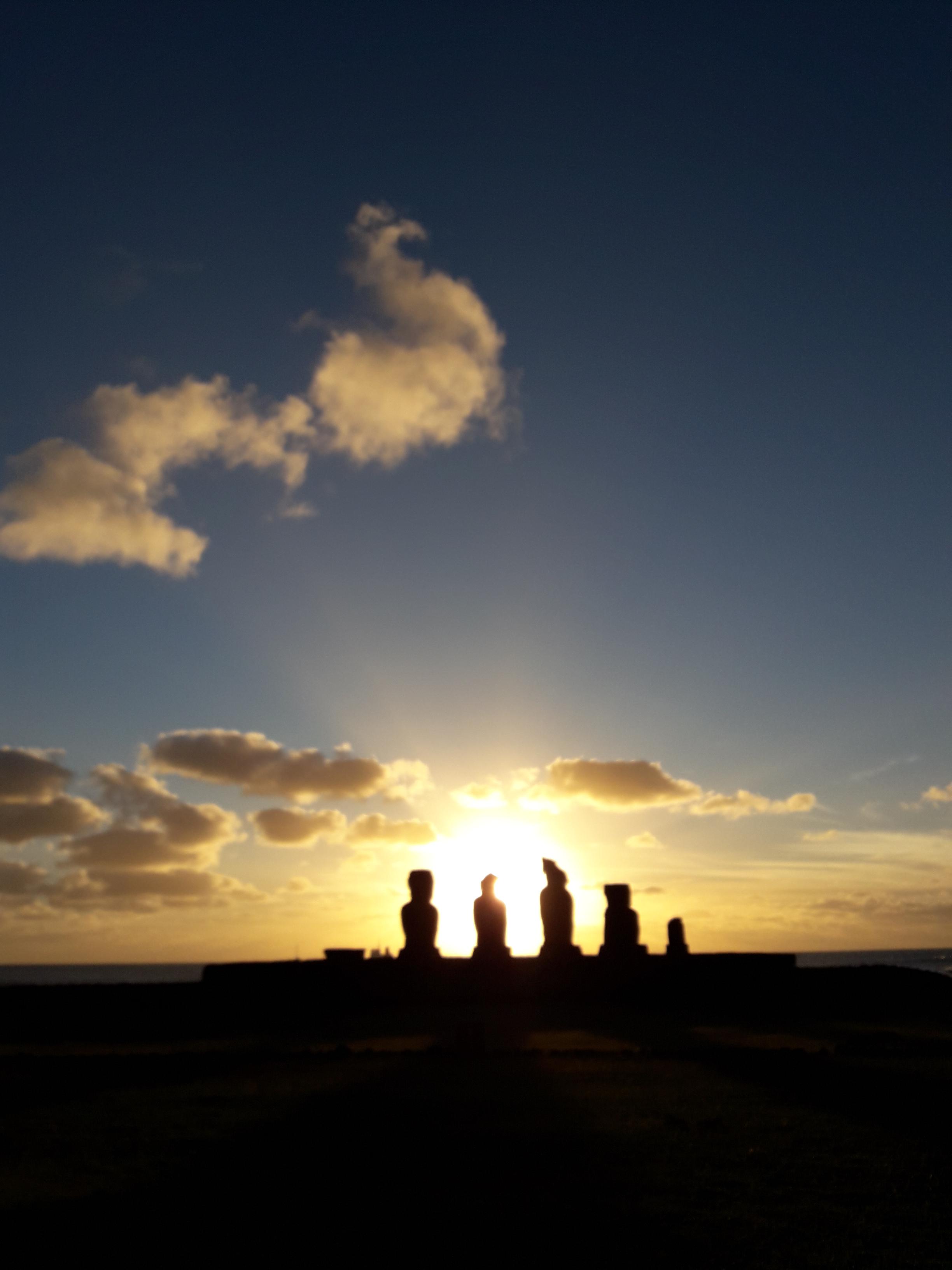 Atardecer en Rapa Nui | Scrolller