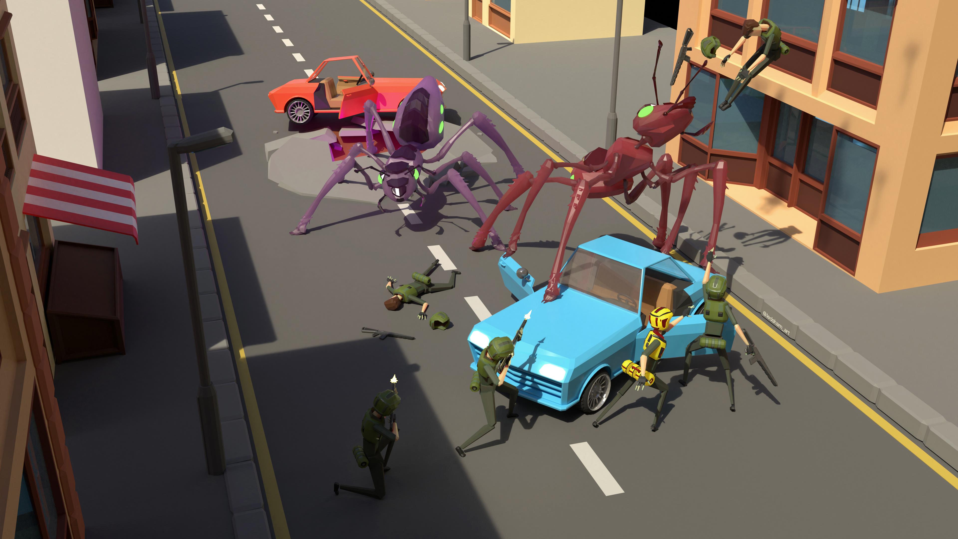 Attack of the Ants (work in progress) | Scrolller