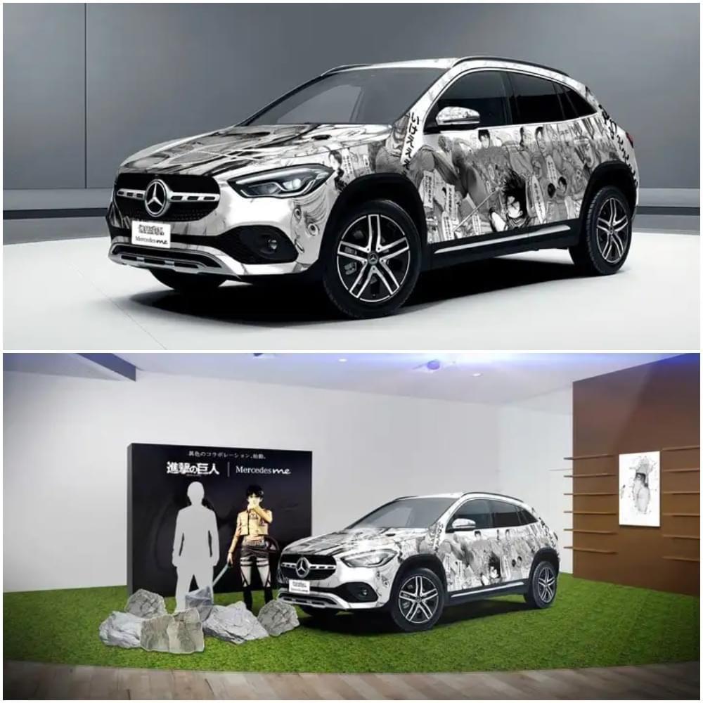 Attack on Titan x Mercedes Benz Collab! | Scrolller
