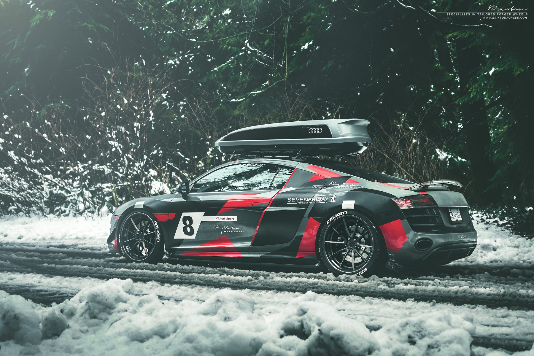 Audi R8 Snowcat | Scrolller