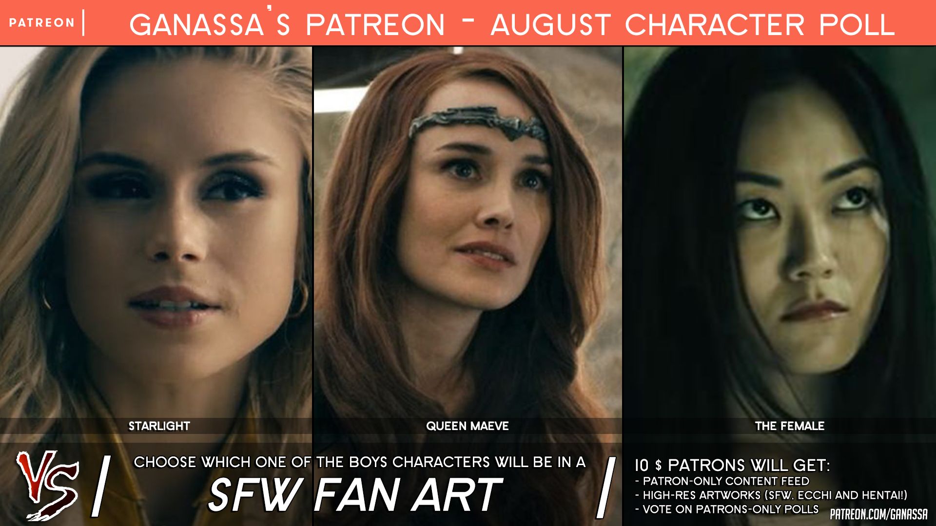 August Character Poll is open! | Scrolller