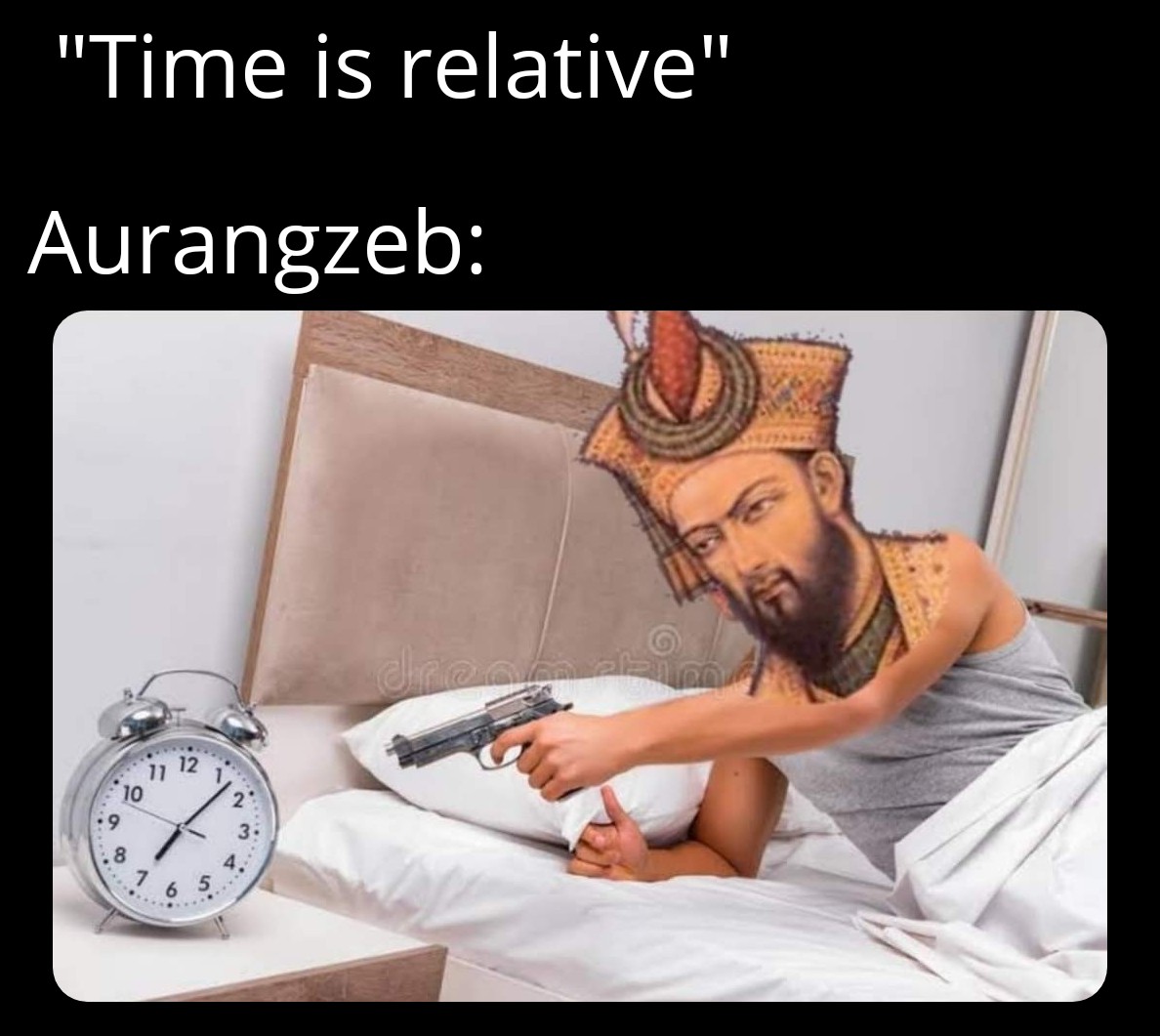 Aurangzeb got no chill | Scrolller