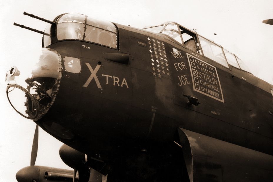 Australian Stalinist Bomber Avro Lancaster Serial Number NE133 australian-stalinist-bomber-avro-lancaster-serial-number-ne133