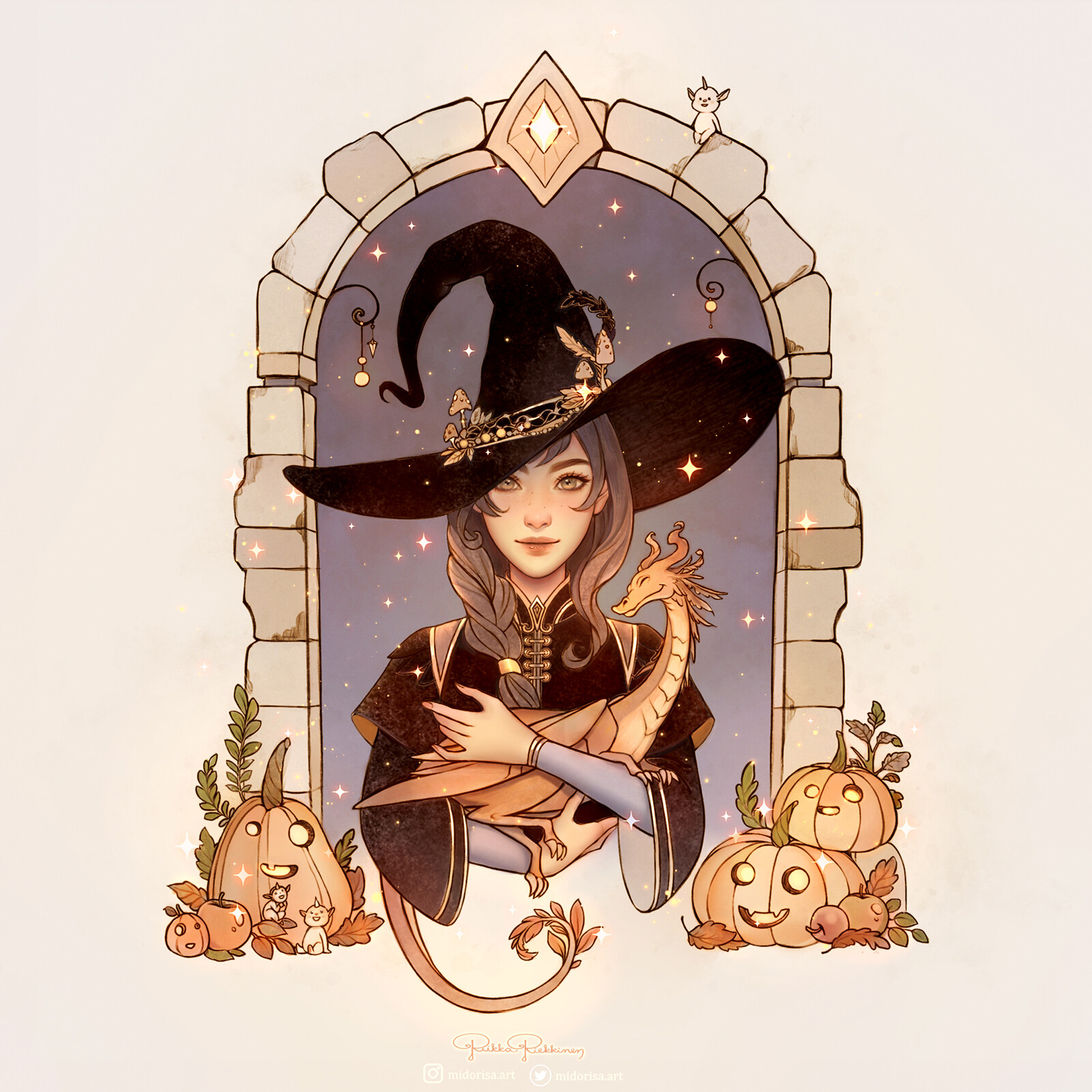 Autumn Witch by Riikka Sofia Riekkinen | Scrolller