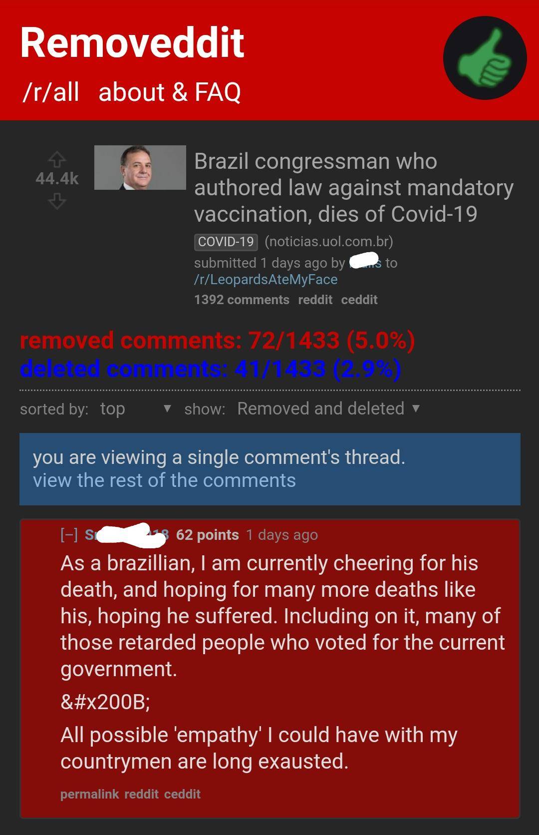 Average redditor on body autonomy | Scrolller