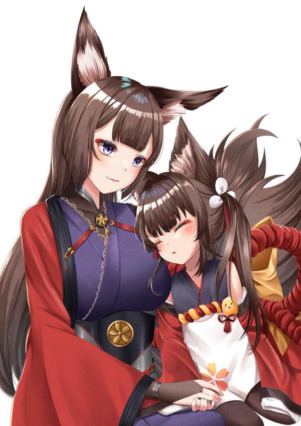 Awww. (Amagi and Amagi-chan) | Scrolller
