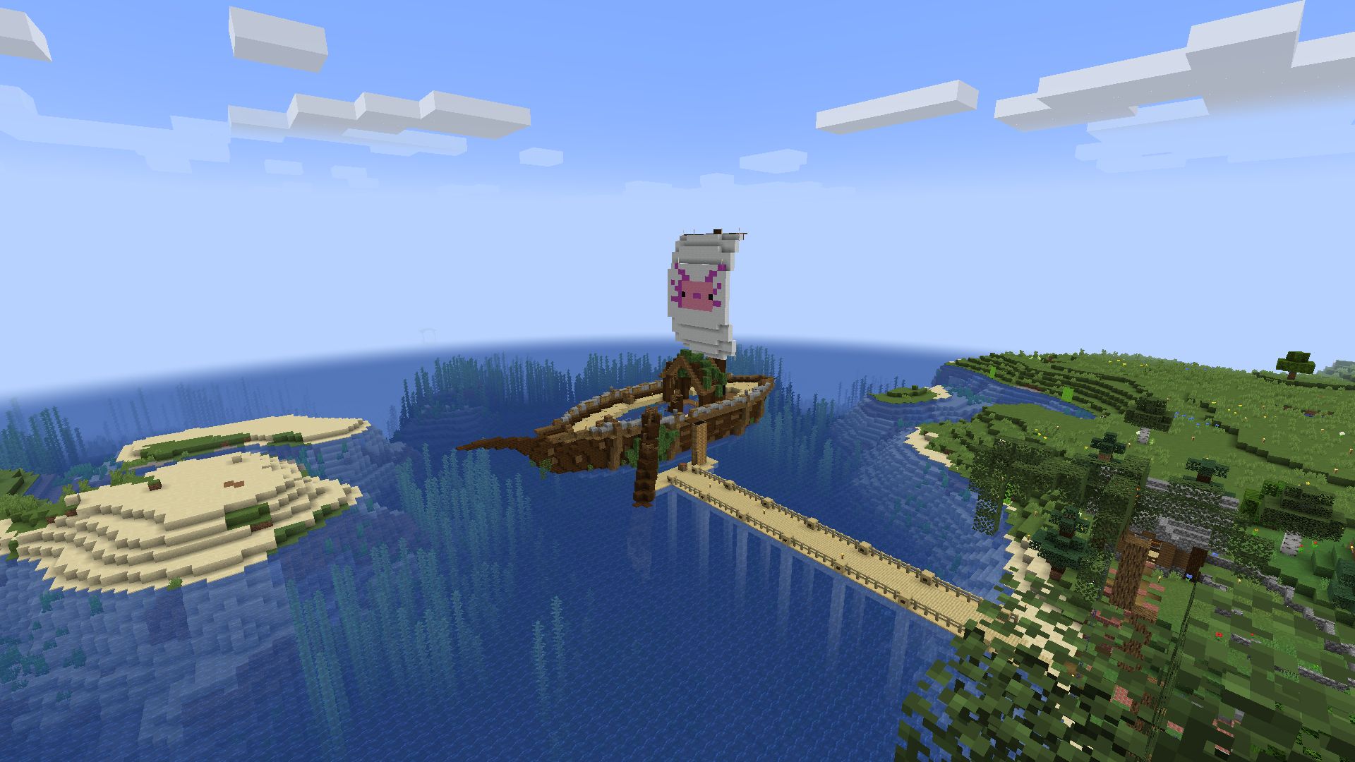 Axolotl ship | Scrolller