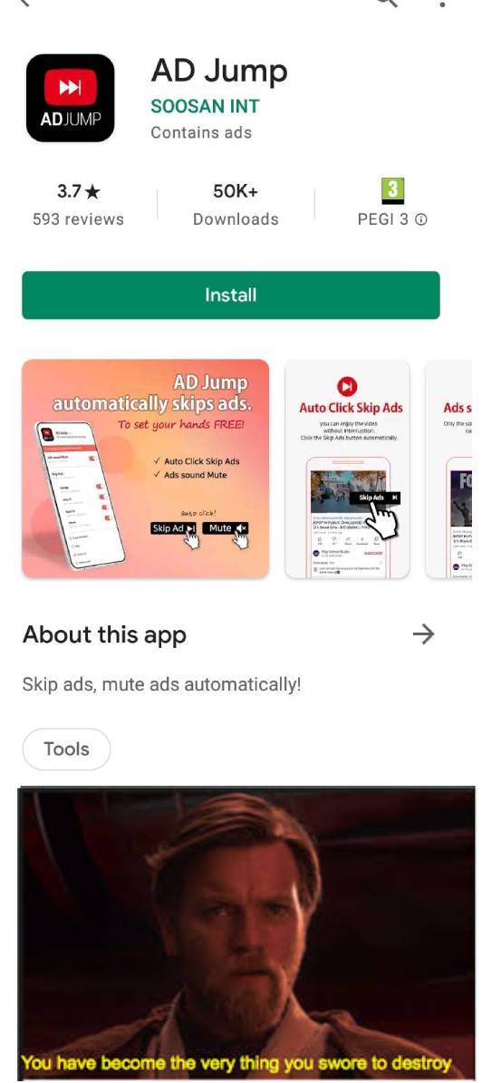 ay lmao adblocker has ads | Scrolller