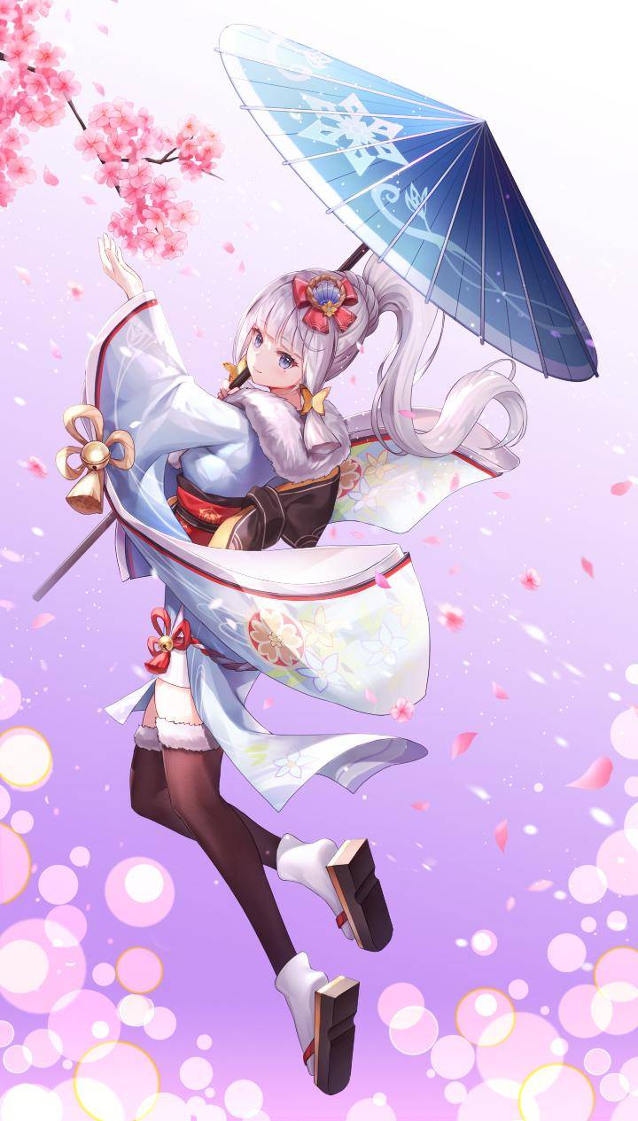 Ayaka fanart I commissioned from Lunacle :) | Scrolller